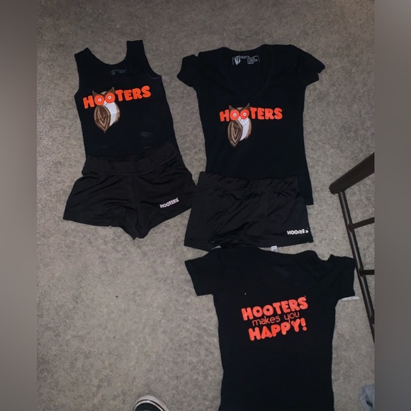 Hooters | Other | Hooters Uniform Set Black | Poshmark